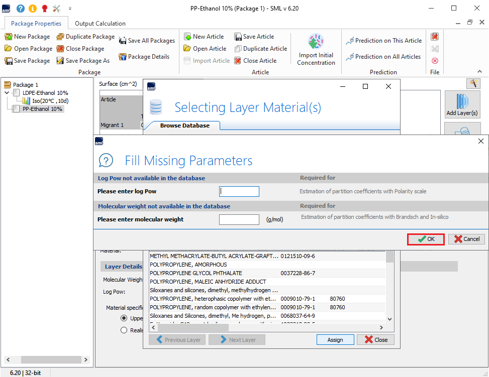 Advanced Specific Migration Limit Software For Prediction Of Diffusion