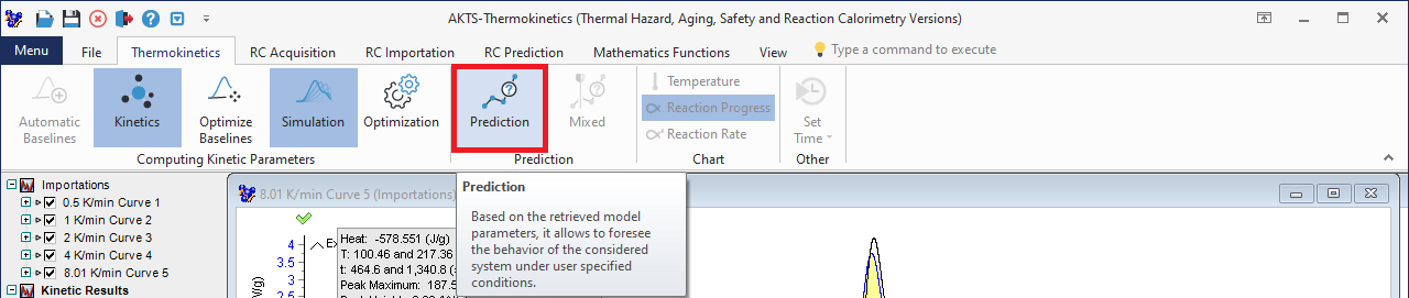 Advanced thermokinetics software, accelerated predictive stability and ...