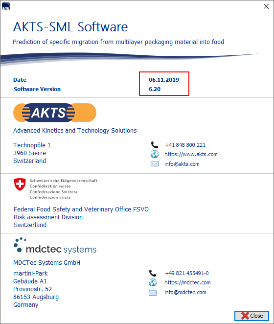 Advanced Specific Migration Limit Software For Prediction Of Diffusion