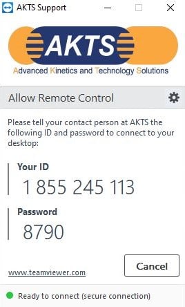 Screen-Sharing Support - AKTS