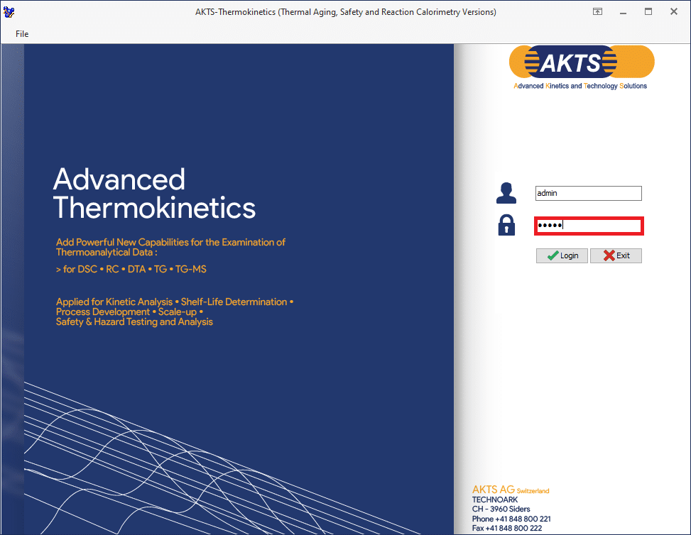 Advanced thermokinetics software, accelerated predictive stability and ...